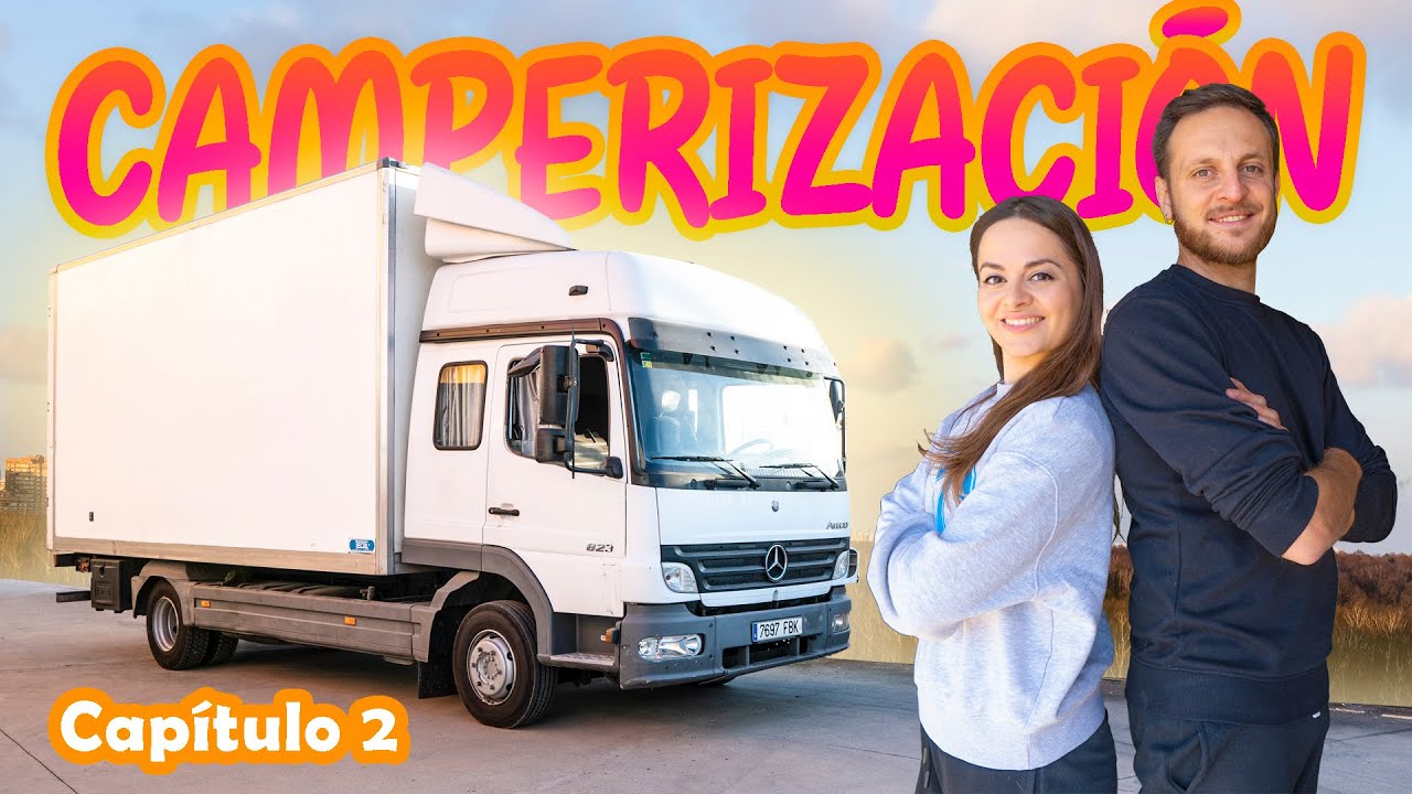 🛠️ Camperizar un CAMIÓN CAMPER con una MOTO en el interior 🚚😵 Vivir en ...