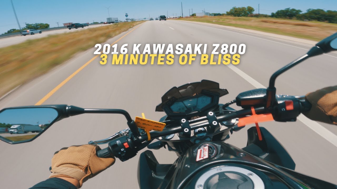 Pure Sound of the Kawasaki Z800 | INSANE EXHAUST | 3 Minutes of Bliss ...