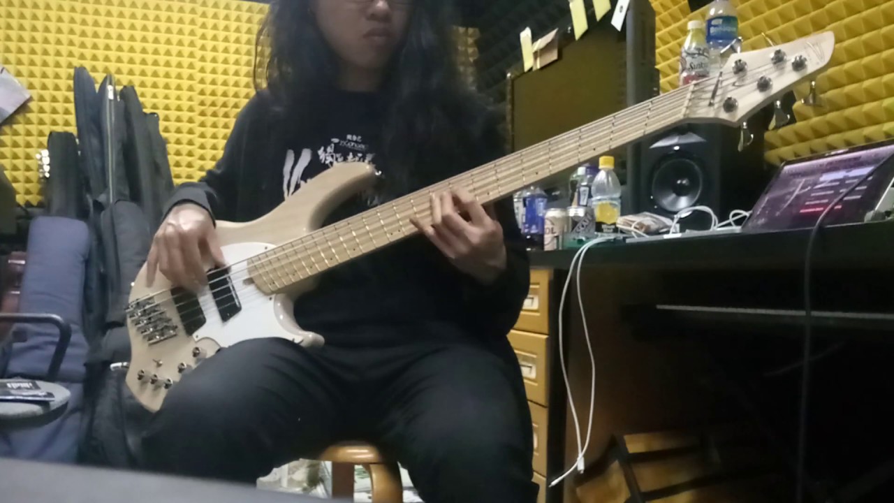 Passcode - bite the bullet [Bass cover] - YouTube