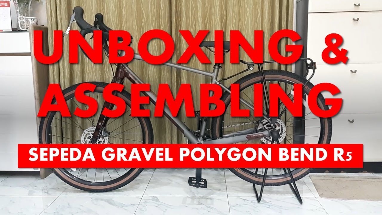 UNBOXING DAN MERAKIT SENDIRI SEPEDA GRAVEL POLYGON BEND R5 - YouTube