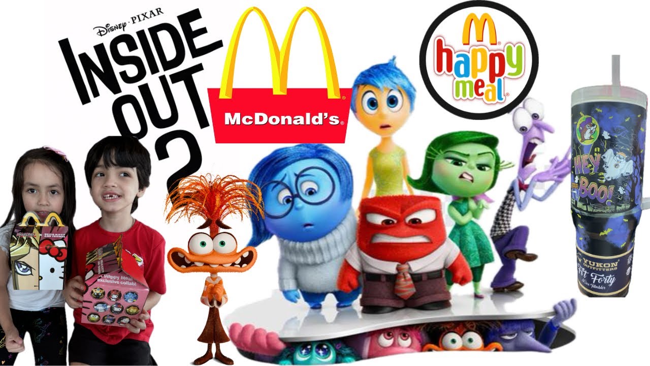 INSIDE OUT 2 Watch Party + NEW Happy Meal At McDonald’s & Buc-ee’s ...