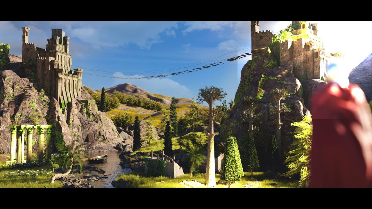 have you tried game enviroment design in blender - YouTube