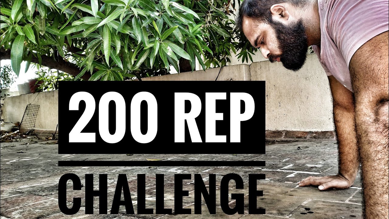 200 REP CHALLENGE - YouTube
