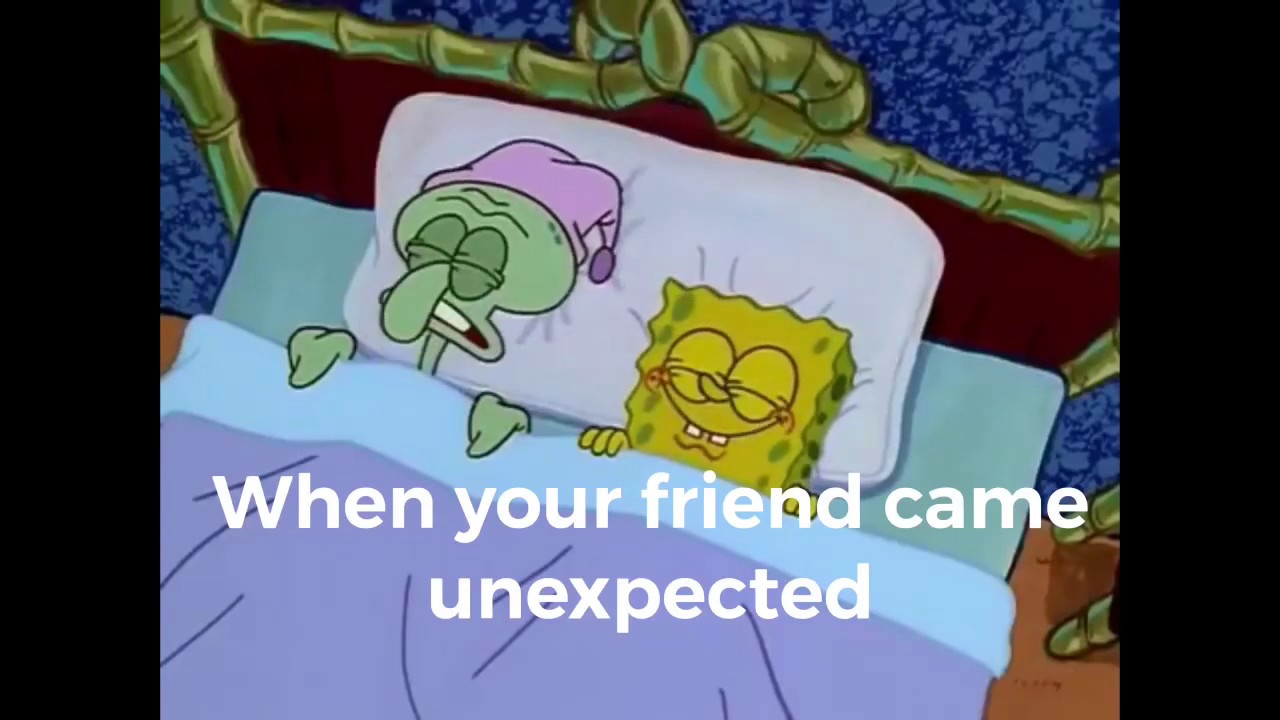 Sleepovers portrayed by SpongeBob - YouTube
