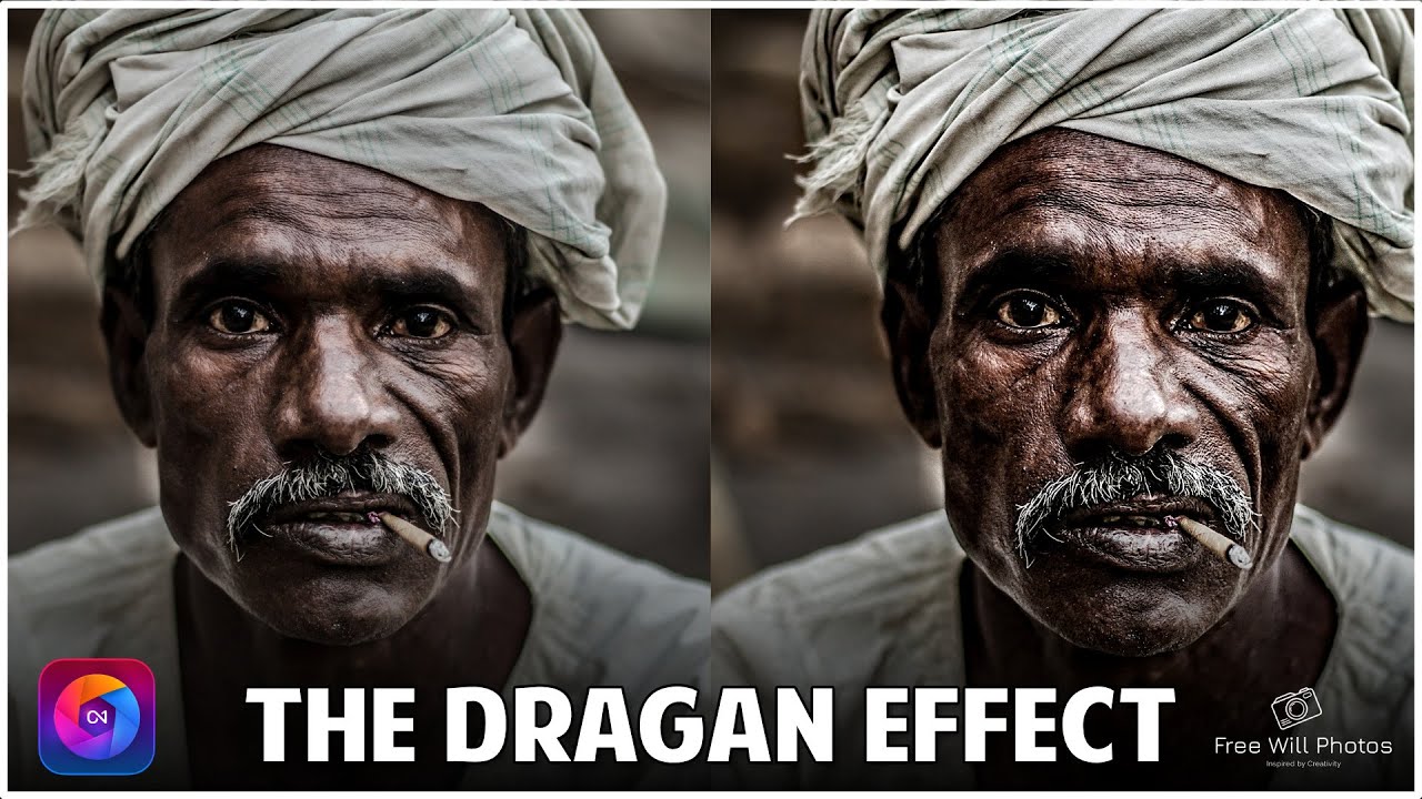 Here Is The Best Dramatic Male Portrait Editing Technique - YouTube