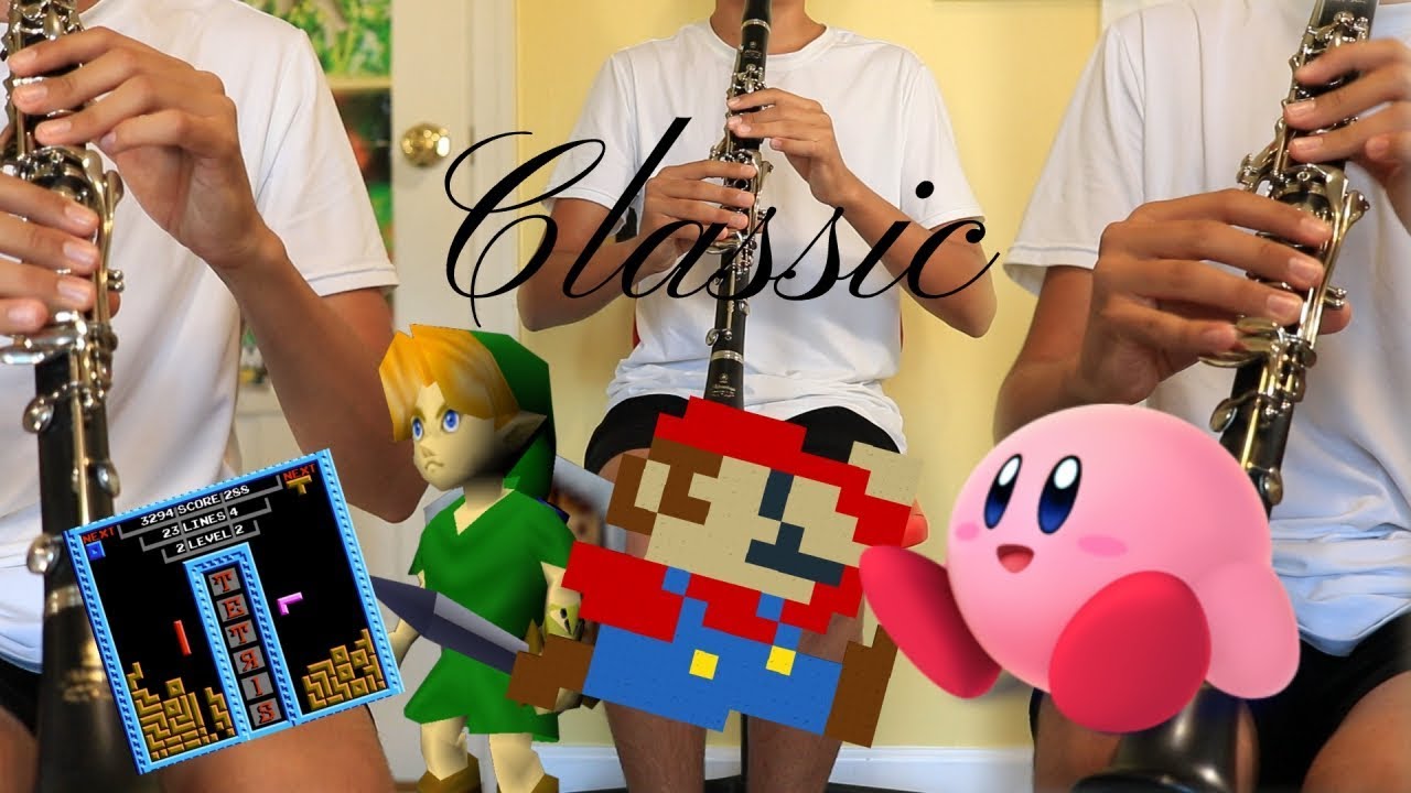 Classic Video Game Themes Played by a Clarinet Trio - YouTube