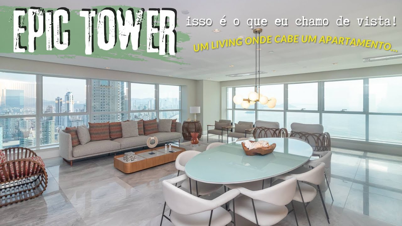 Epic Tower, um por andar, acima do 40º, muita vista, Sol, amplitude, e ...