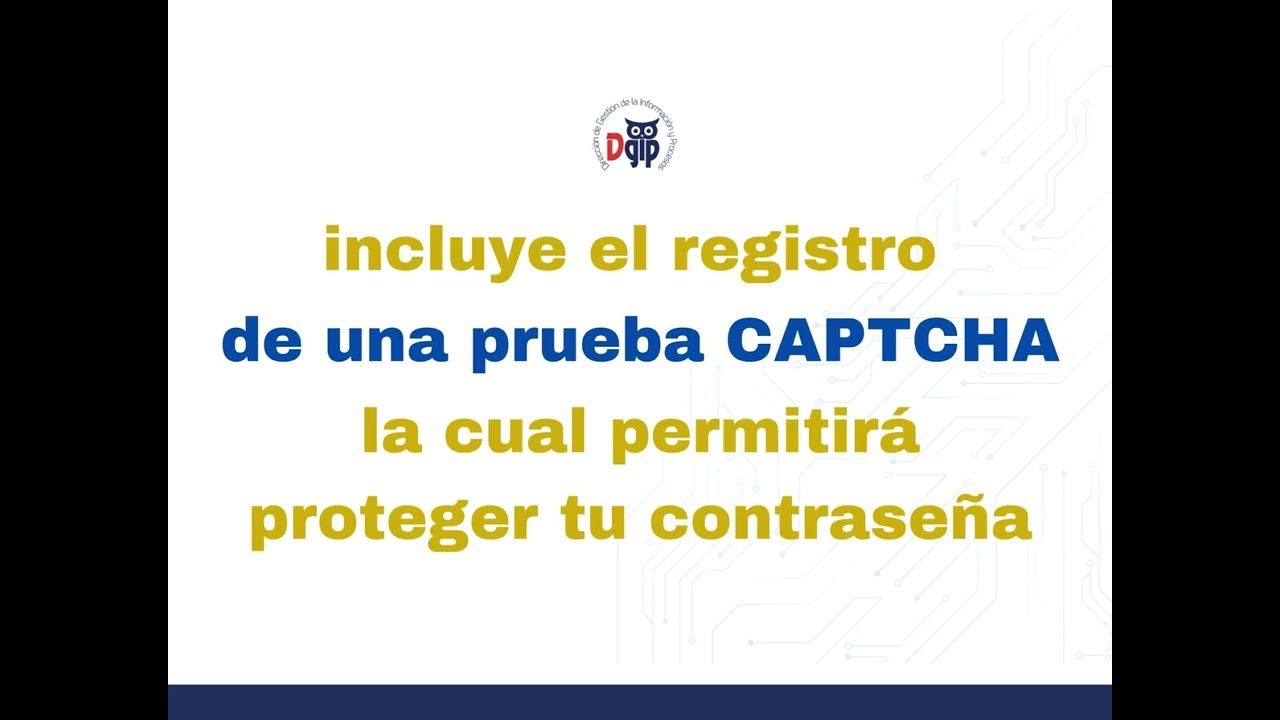 Ingreso al sistema SAEW con CAPTCHA - YouTube
