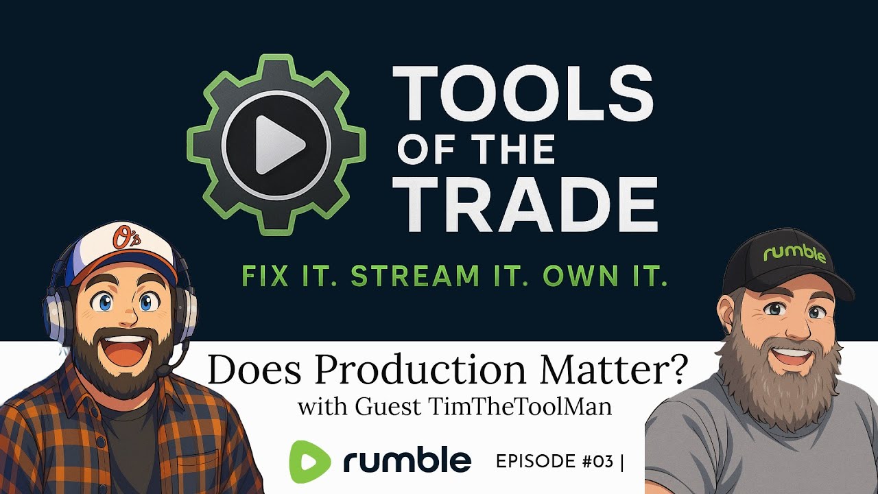 Tools of the Trade - EP03 Does Production Matter? with Tim the Tool Man ...
