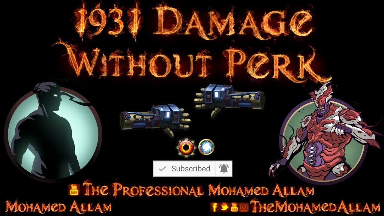 Shadow Fight 2 - 1931 Damage a Round without Perk or Charges by Pneumo ...