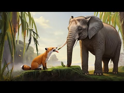 Elephant and fox | A motivational story | Importance of Friendship ...