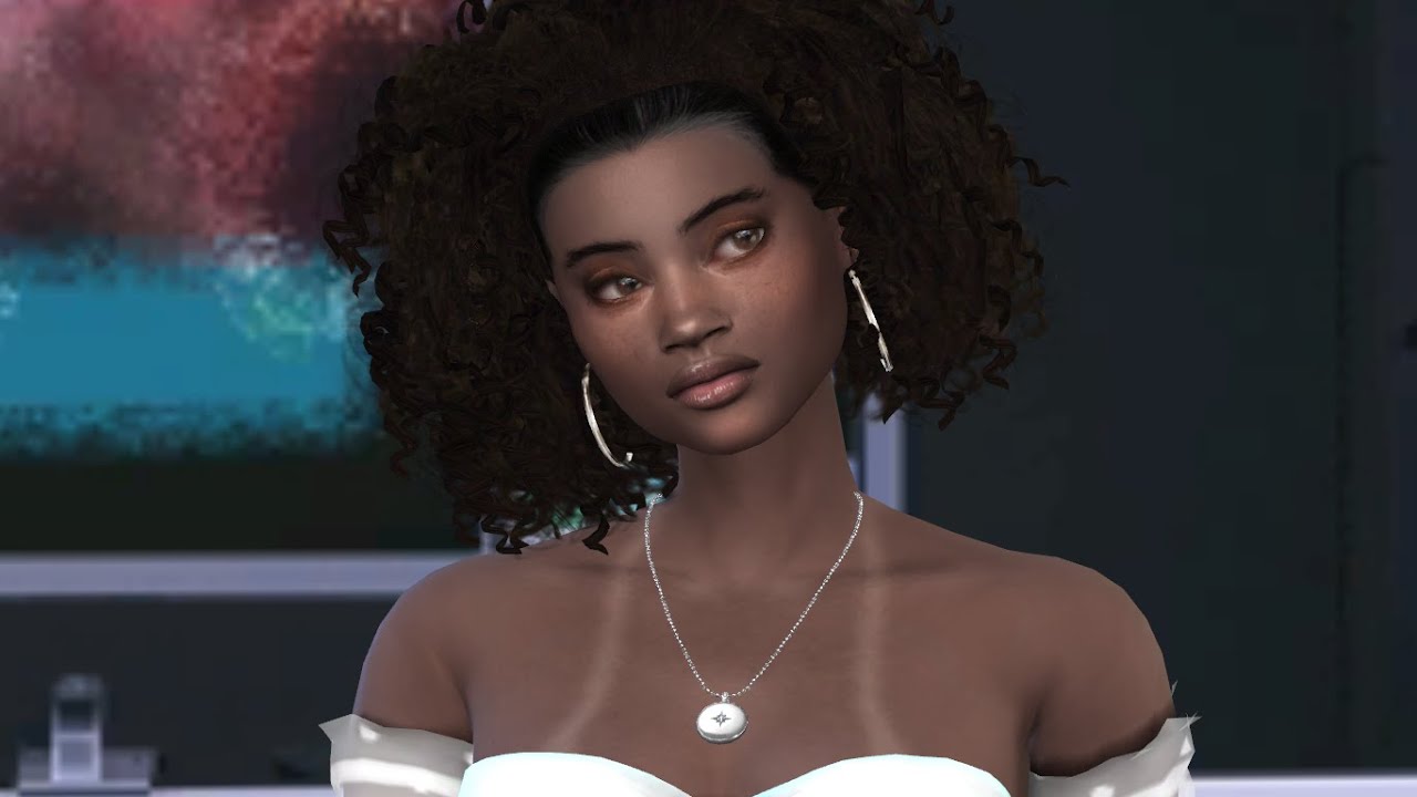 Kalisha Robinson's CAS Test - Sims 4 Custom Character - YouTube