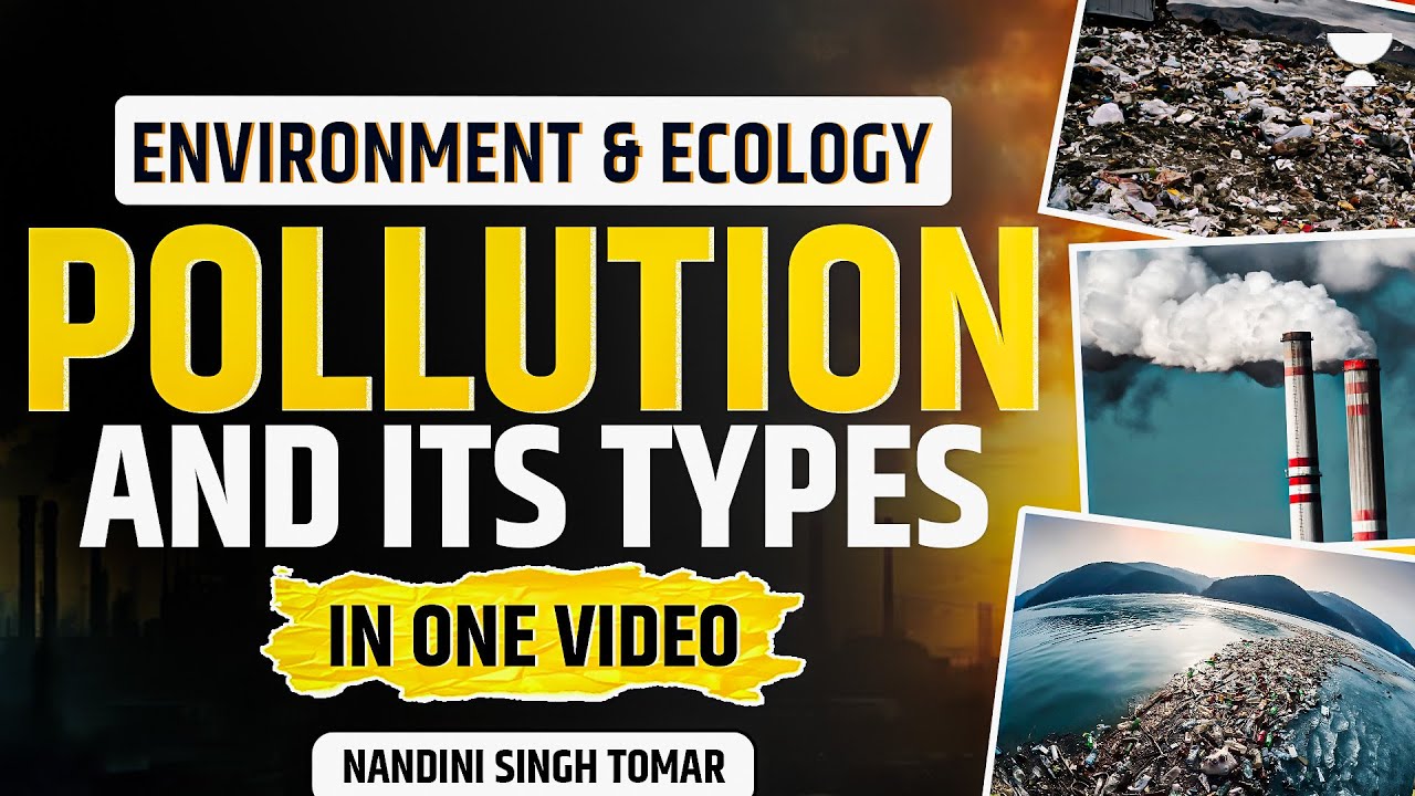 What are Different types of Pollution | In One Video | Ecology ...