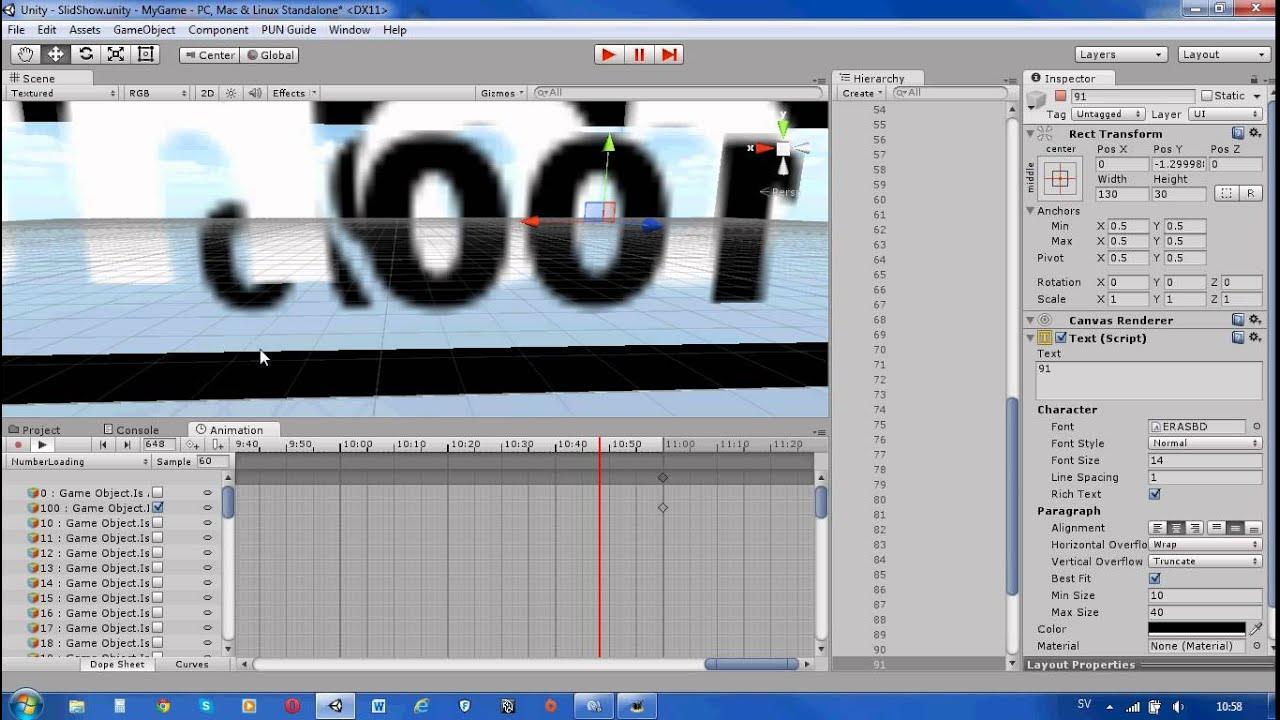 Unity 3D Loading screen Tutorial-4 - YouTube