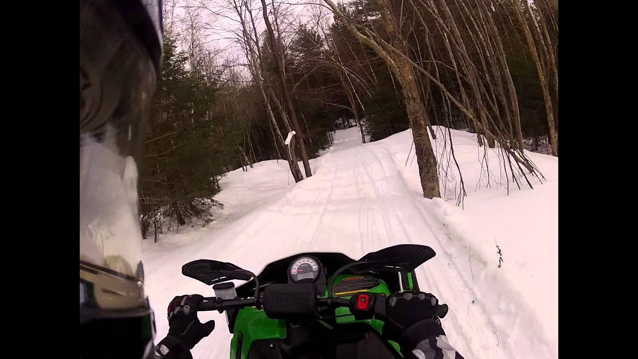 Sno pro 500 trail ride - YouTube