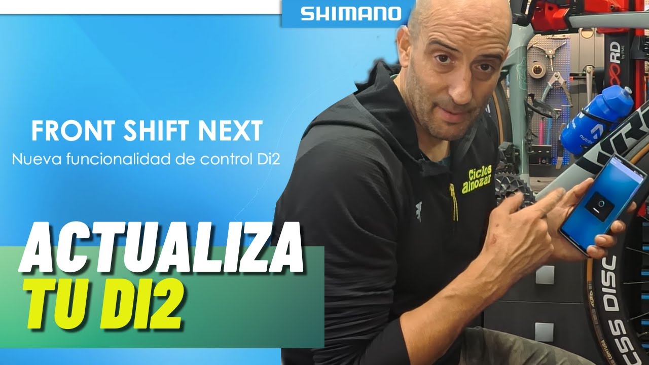 Front Shift Next | NUEVA FUNCIONALIDAD PARA SHIMANO ELECTRONICO - YouTube