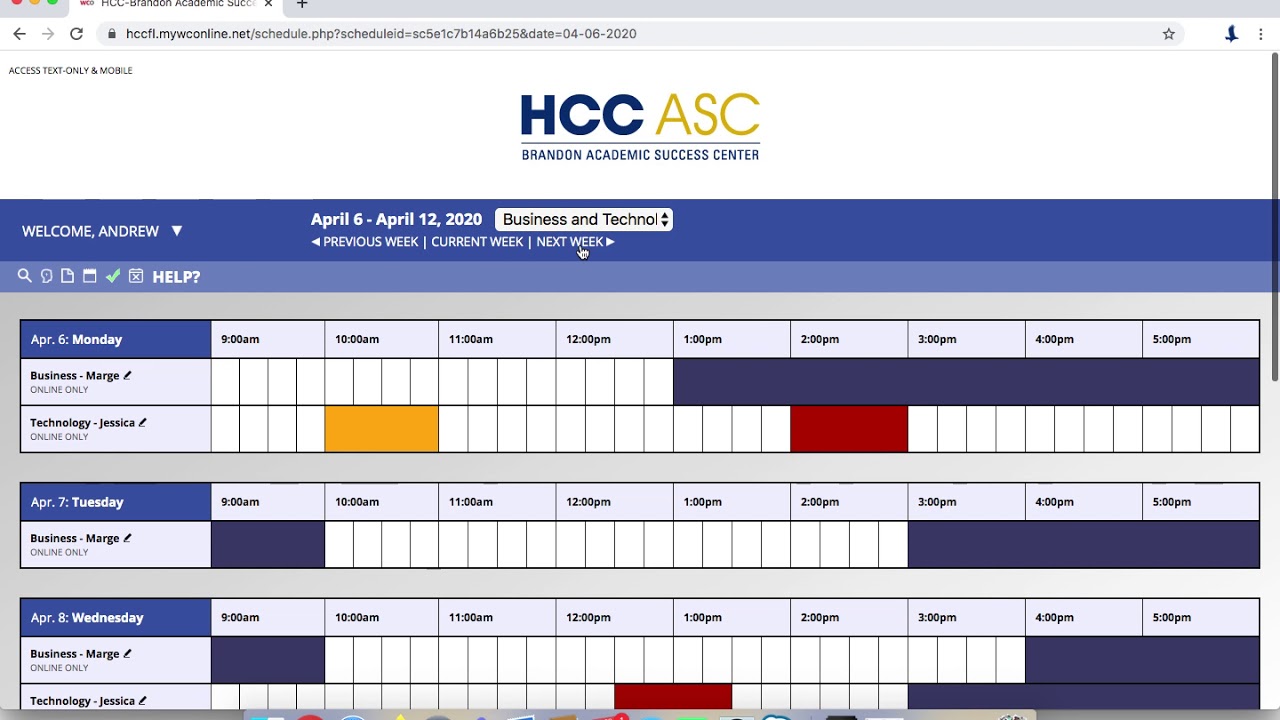 Video 2c - Making an APPOINTMENT (BUSINESS & TECH CENTER) with the ...