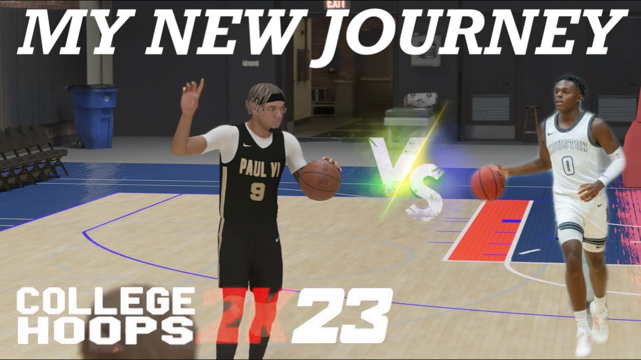 HIGH SCHOOL HOOPS : [2K23] -MY FIRST GAME AT MY NEW SCHOOL - 🏀♾️ - YouTube