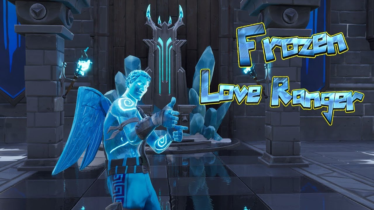 New Frozen Love Ranger Skin Game-play I Fortnite Frozen Legends Pack ...