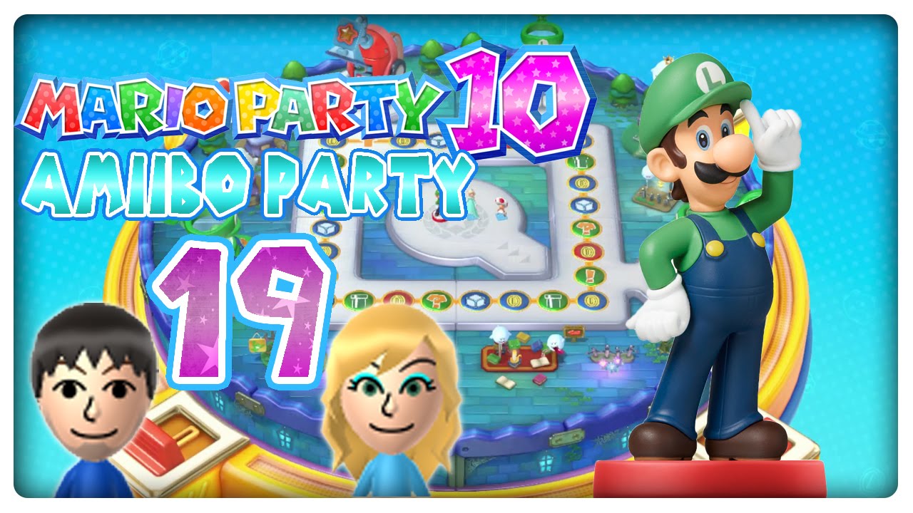 MARIO PARTY 10 🎲 #19: Luigis Amiibo-Party & die Geisterfernbedienung ...