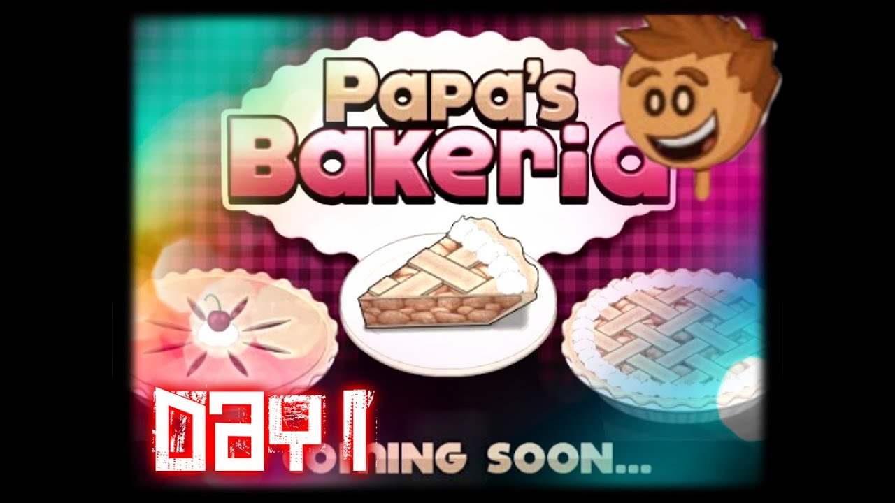 Papa's Bakeria:Day 1 - YouTube