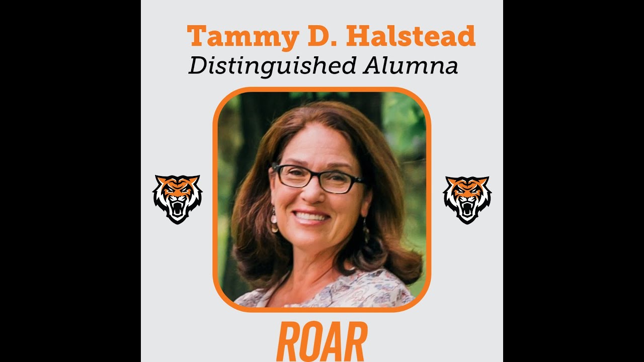 Tammy D. Halstead 2021 Homecoming Distinguished Alumna Award - YouTube