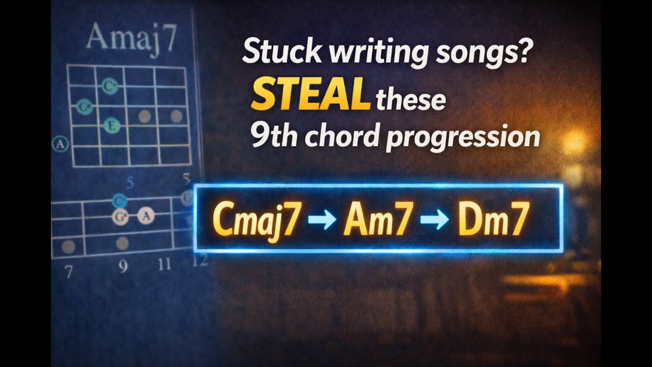 Stuck Writing Songs? These 9th Chord Progressions Will Help # ...