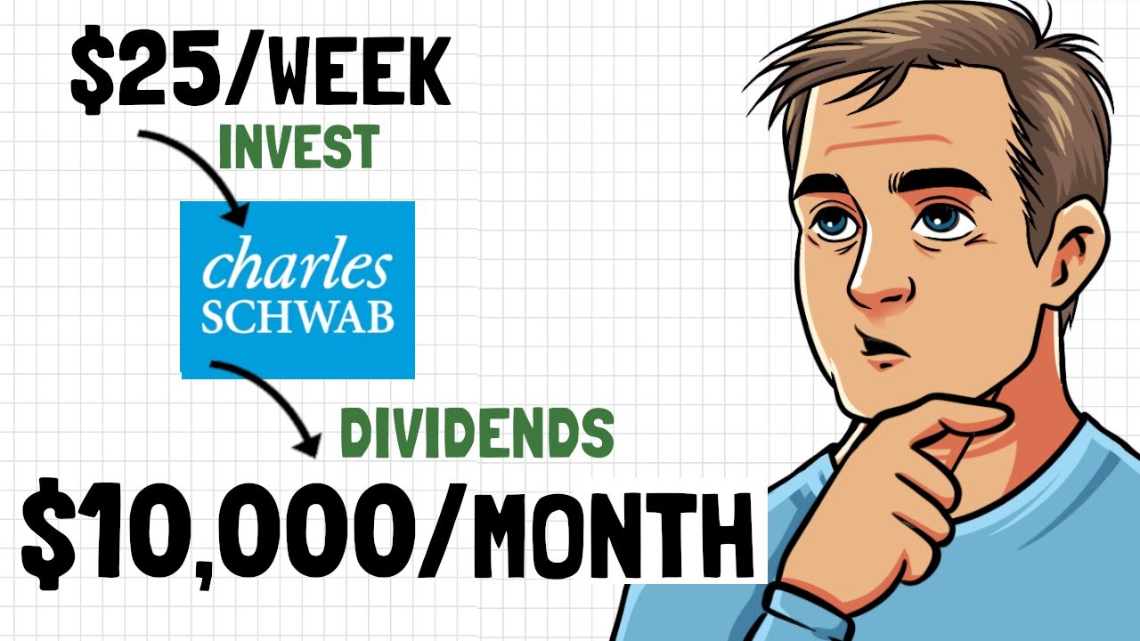 What is you invest $25/week in the TOP 5 Charles Schwab ETFs - YouTube