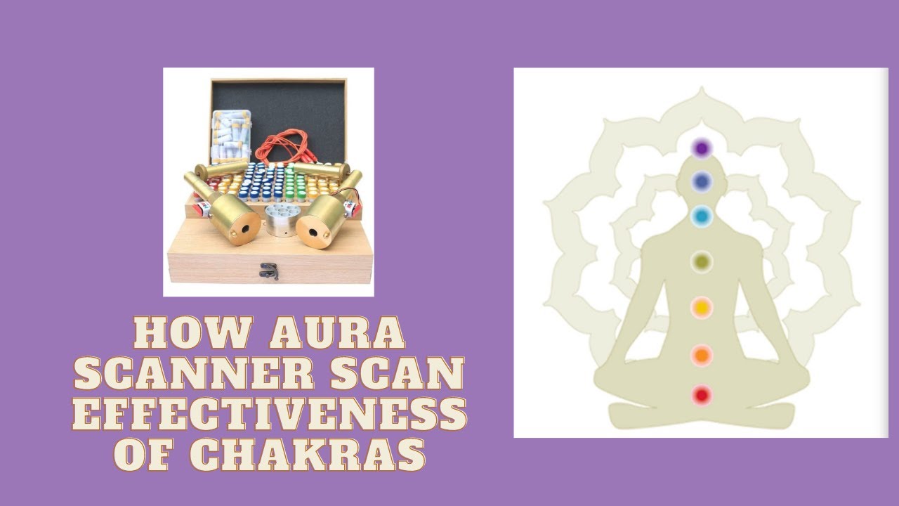 How aura scanner scan effectiveness of chakras | Unfold Destny - YouTube