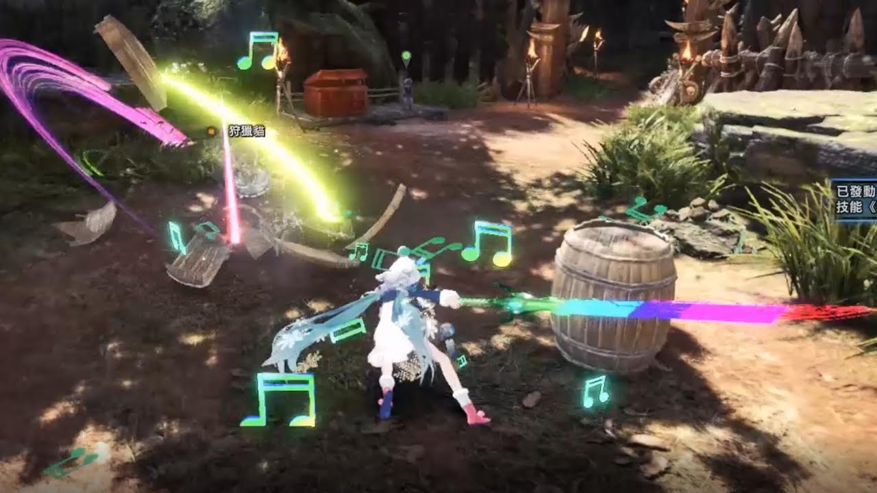 MHWI Mod - Musical note_long sword - YouTube