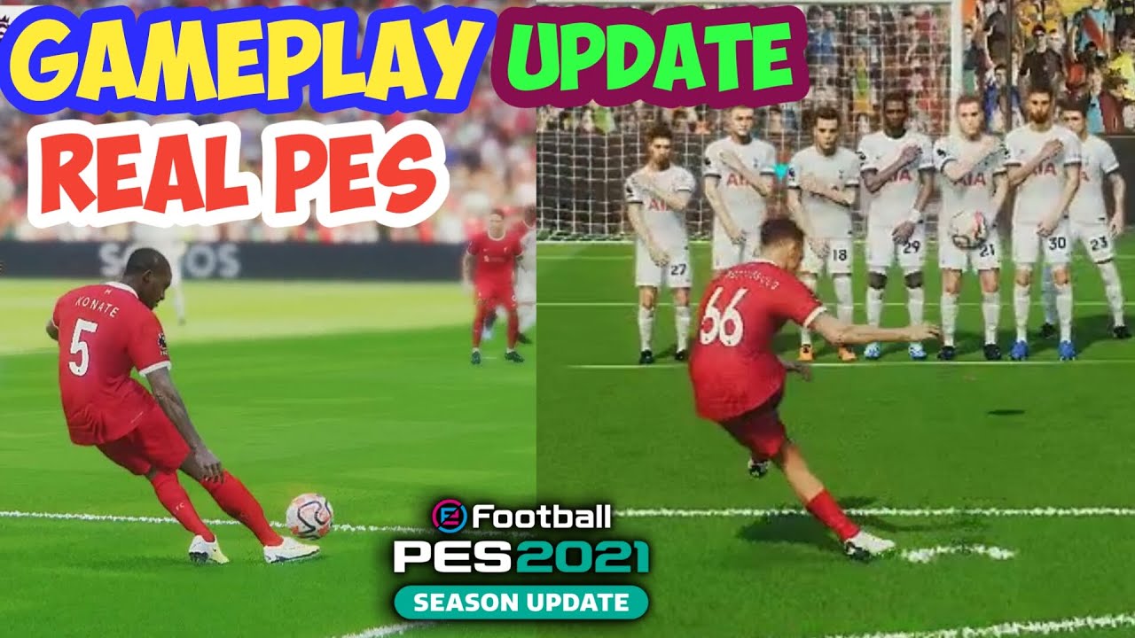 PES 2021 Gameplay Mod (Real PES) Update Season 2023 - YouTube