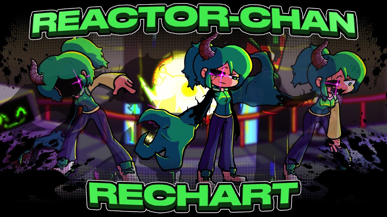 Friday Night Funkin'; Rhythmic Revolution - Reactor-Chan Rechart! - YouTube