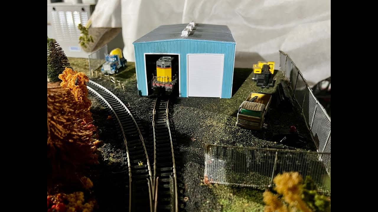 Pikestuff Engine House Kitbash - YouTube