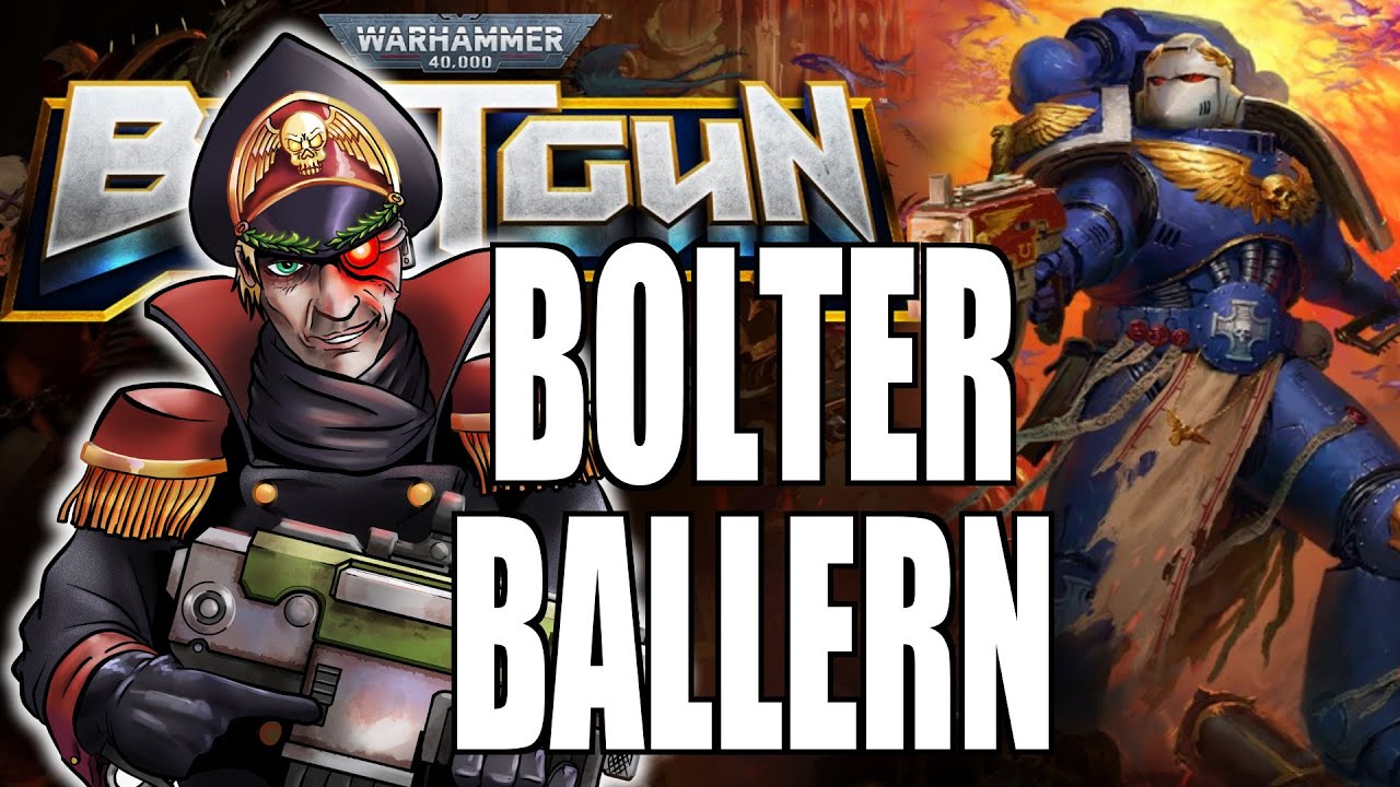 Bolter Blante Ballert Bolter - Warhammer 40.000 Boltgun - YouTube