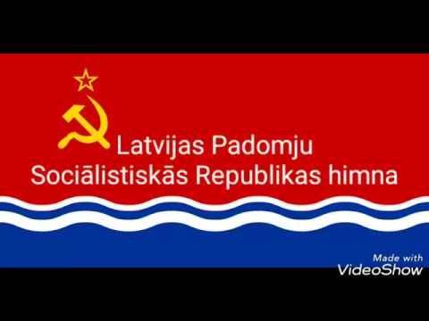 State anthem of Latvia SSR (Piano) - YouTube