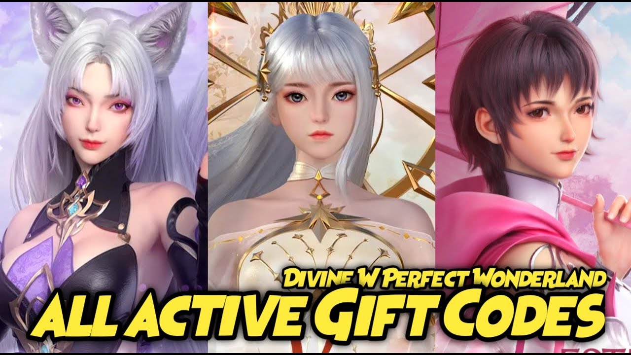 Divine W: Perfect Wonderland Redeem all Active 15 Gift Codes - YouTube