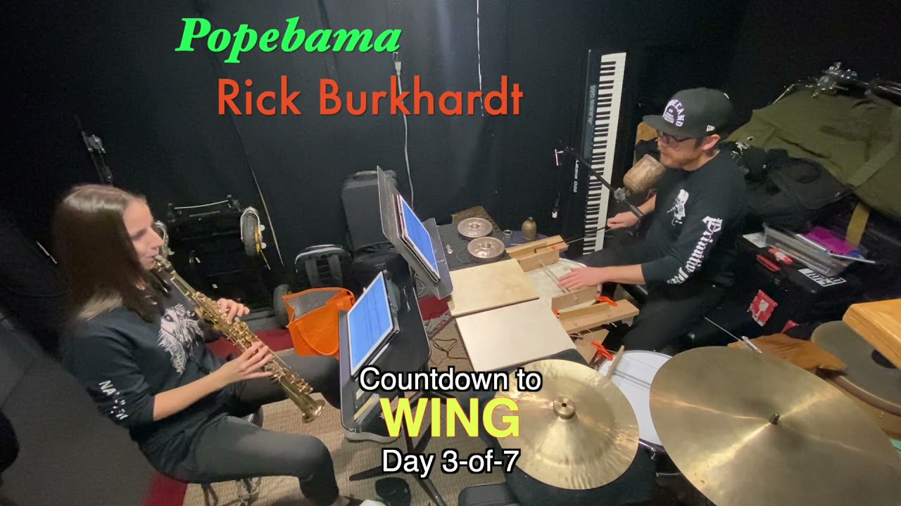 "WING" Day 3-of-7 // Popebama preps for Rick Burkhardt premiere - YouTube