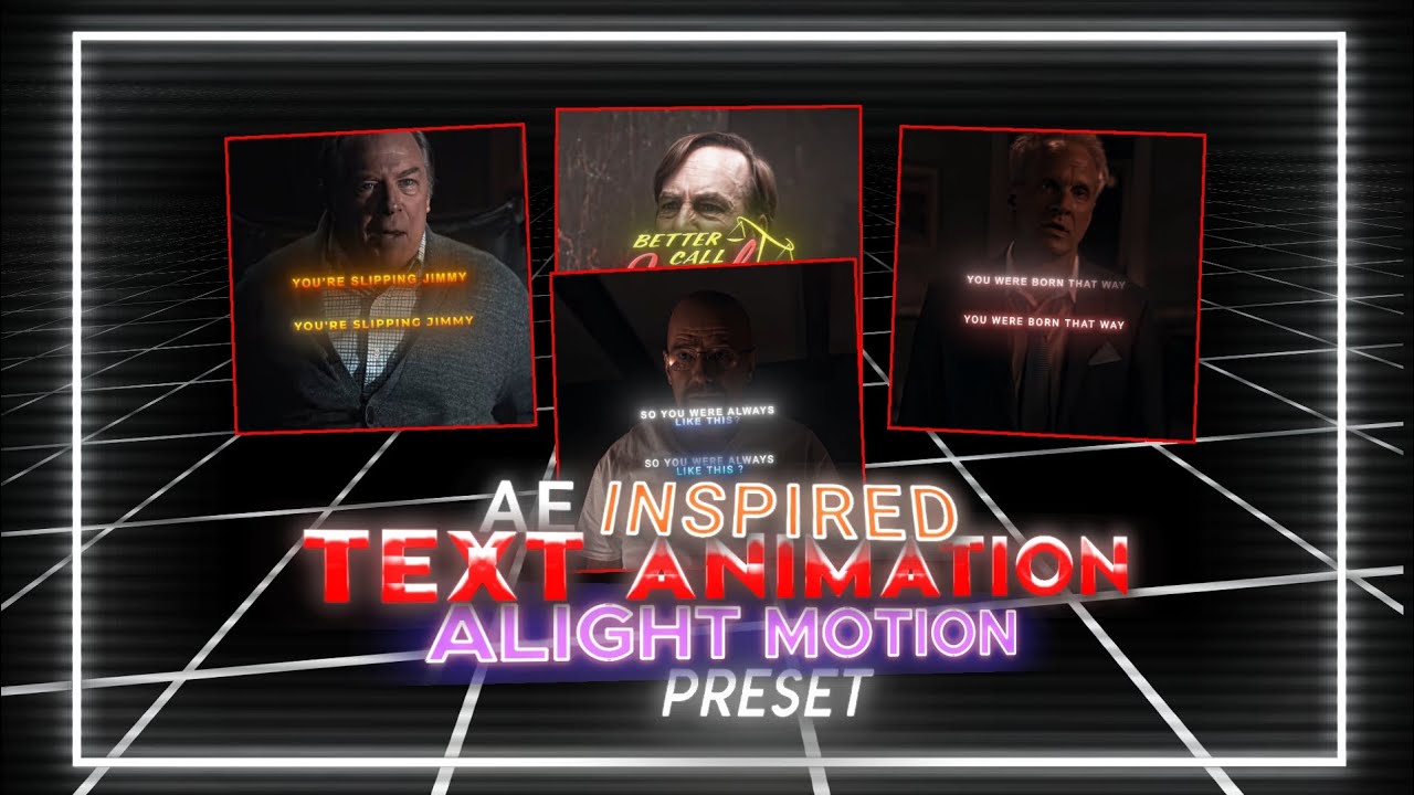 Ae Inspired Text Animation | Alight motion xml #transition #animation - YouTube