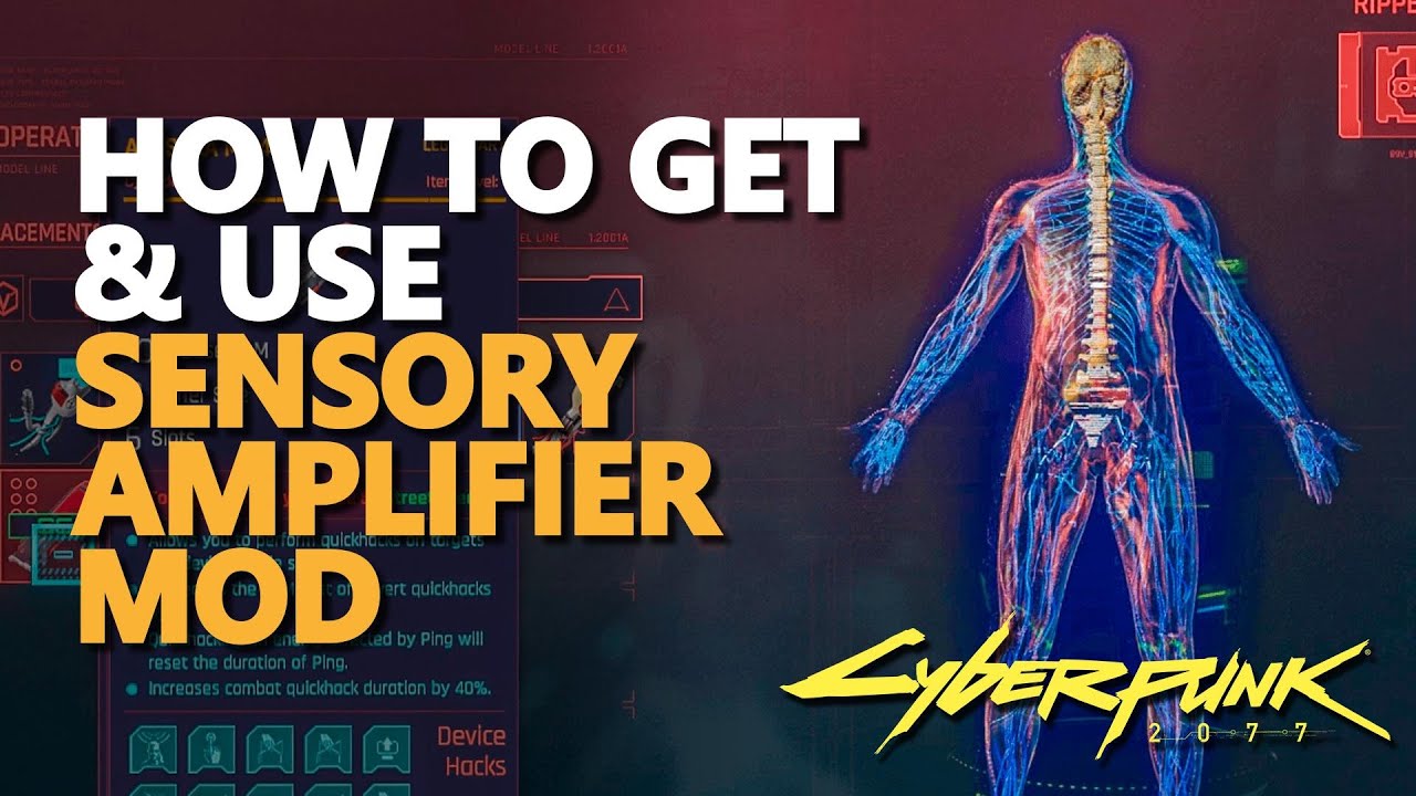 Sensory Amplifier Cyberpunk 2077 Mod Location - YouTube