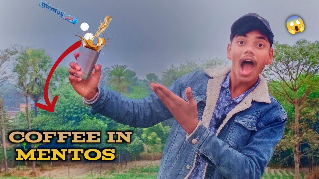 MENTOS WITH COFFEE || RESULT 😱 कॉफी के अंदर मेट्स डाल दिया उसके बाद ...