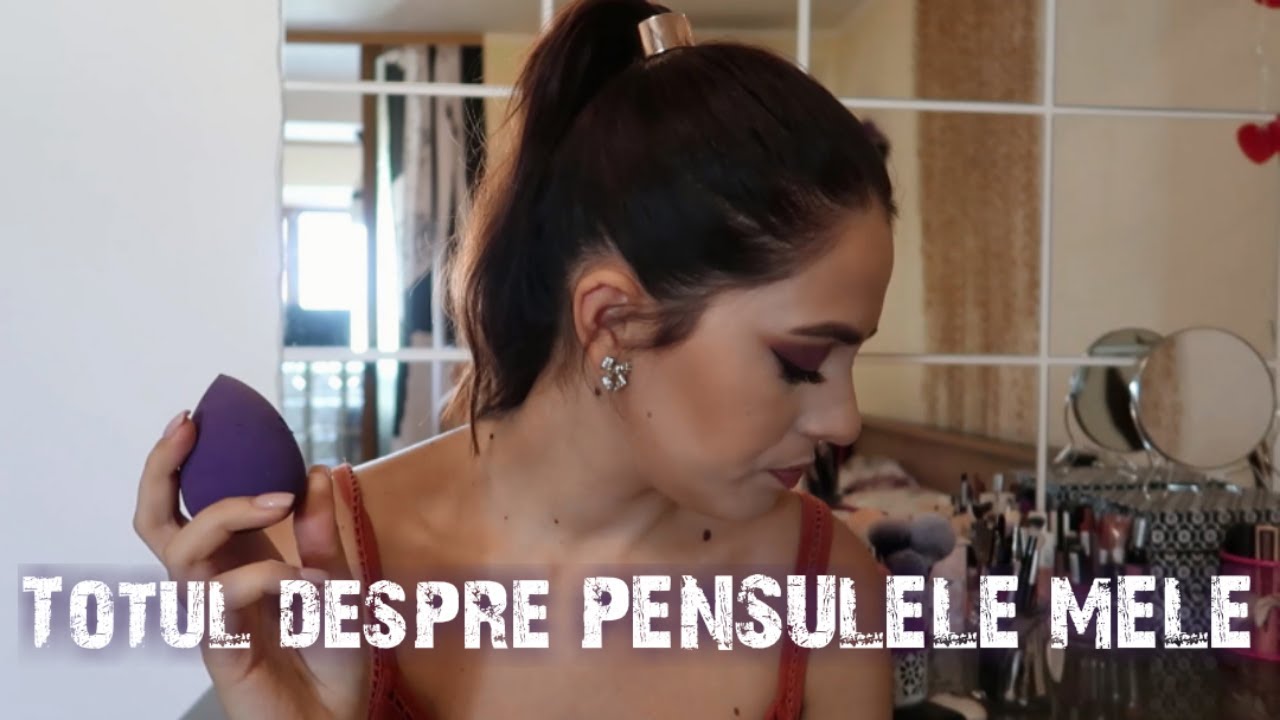 Colecția mea de pensule Essence, Avon, Ebelin - YouTube