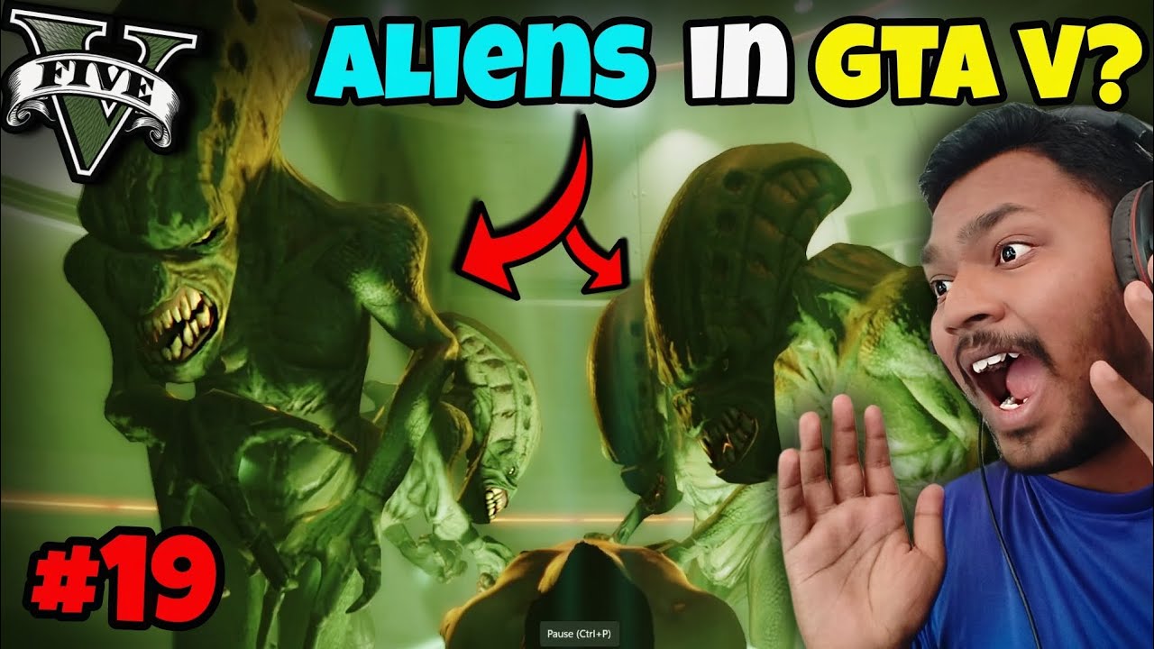 Alien Meet Michael 😲 | GTA 5 GAMEPLAY #19 - YouTube