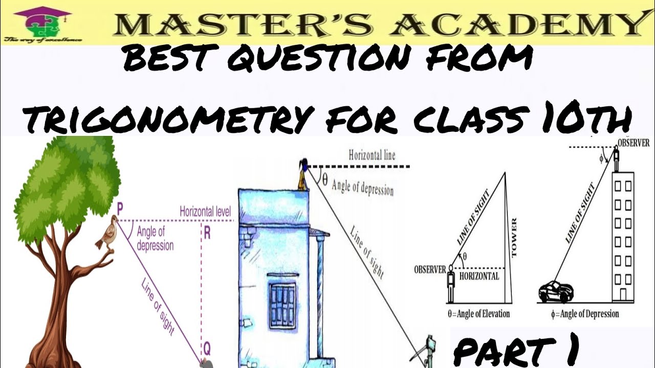 best question from trigonometry for class 10th, part 1 - YouTube