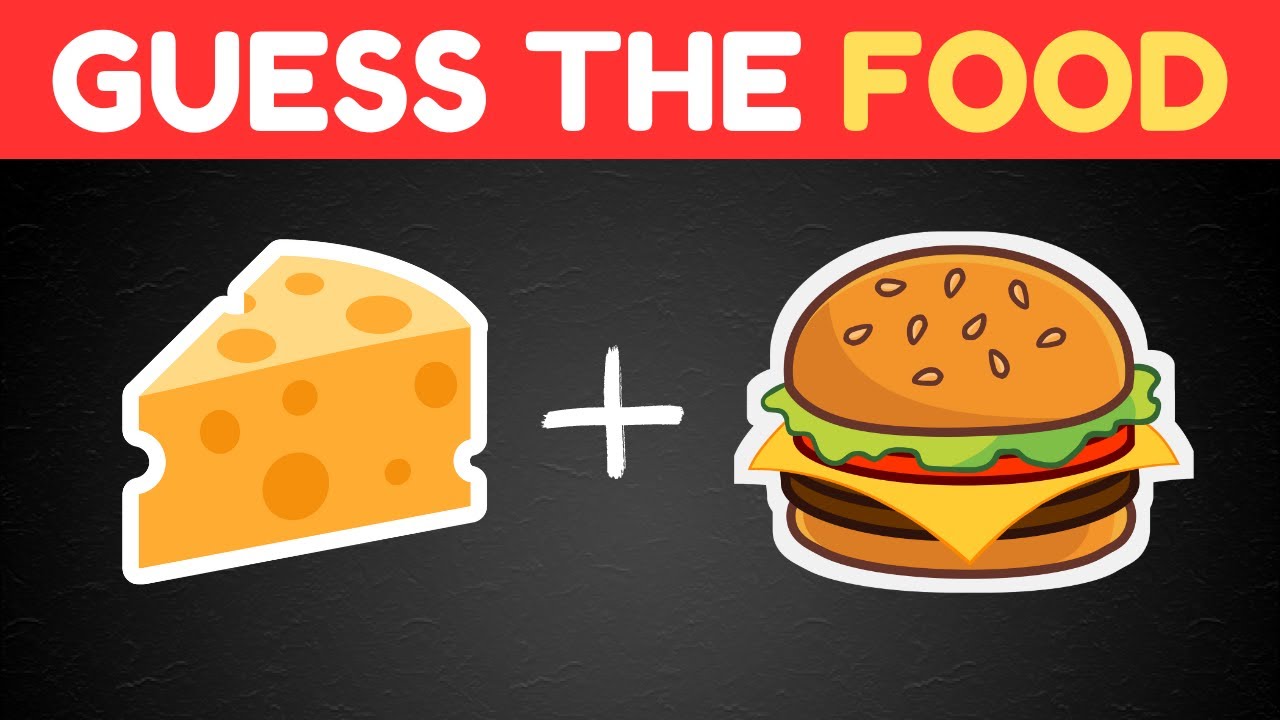 Guess The Food By Emoji🍔🍕| Food and Drink By Emoji Quiz | Food Guess ...