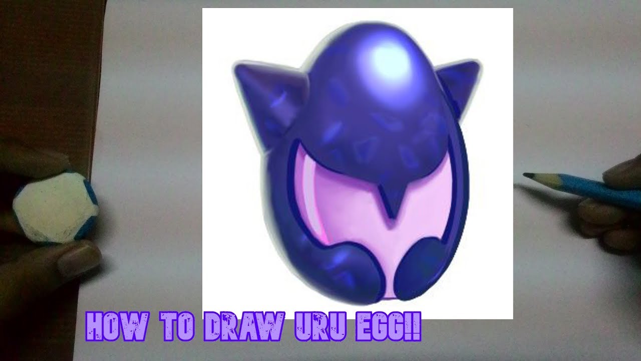 HOW TO DRAW (EGG) Uru from Monster Legends! - YouTube