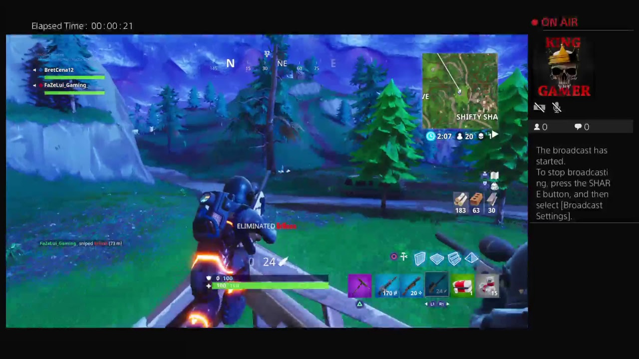 Crossing the border fortnite - YouTube