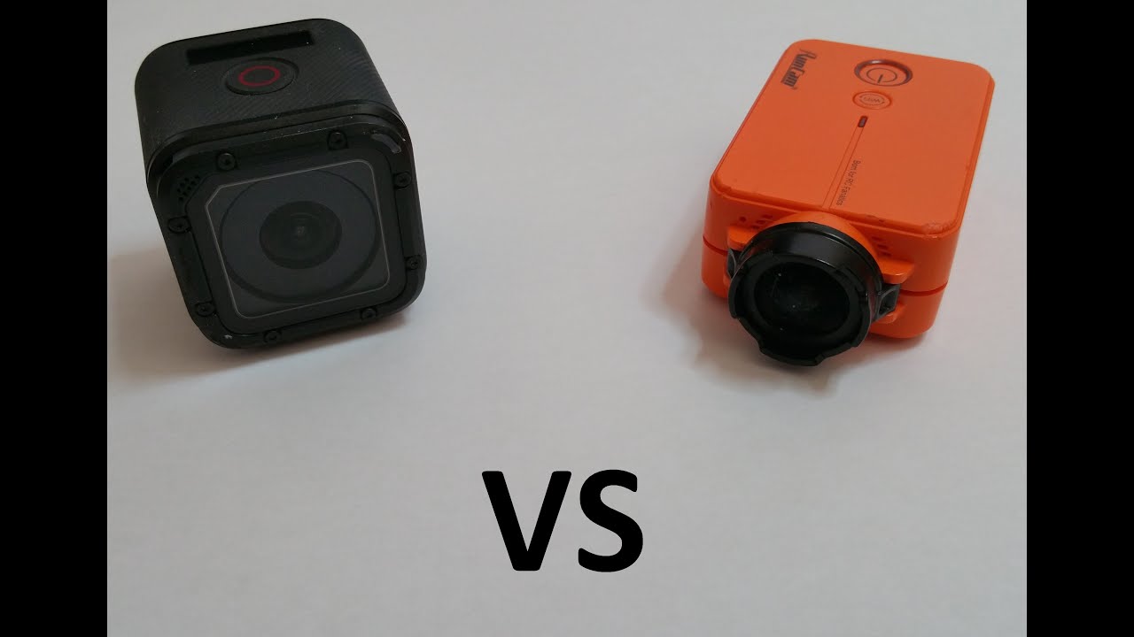 GoPro Session vs RunCam HD v2 w/ side by side flight video - THS - YouTube