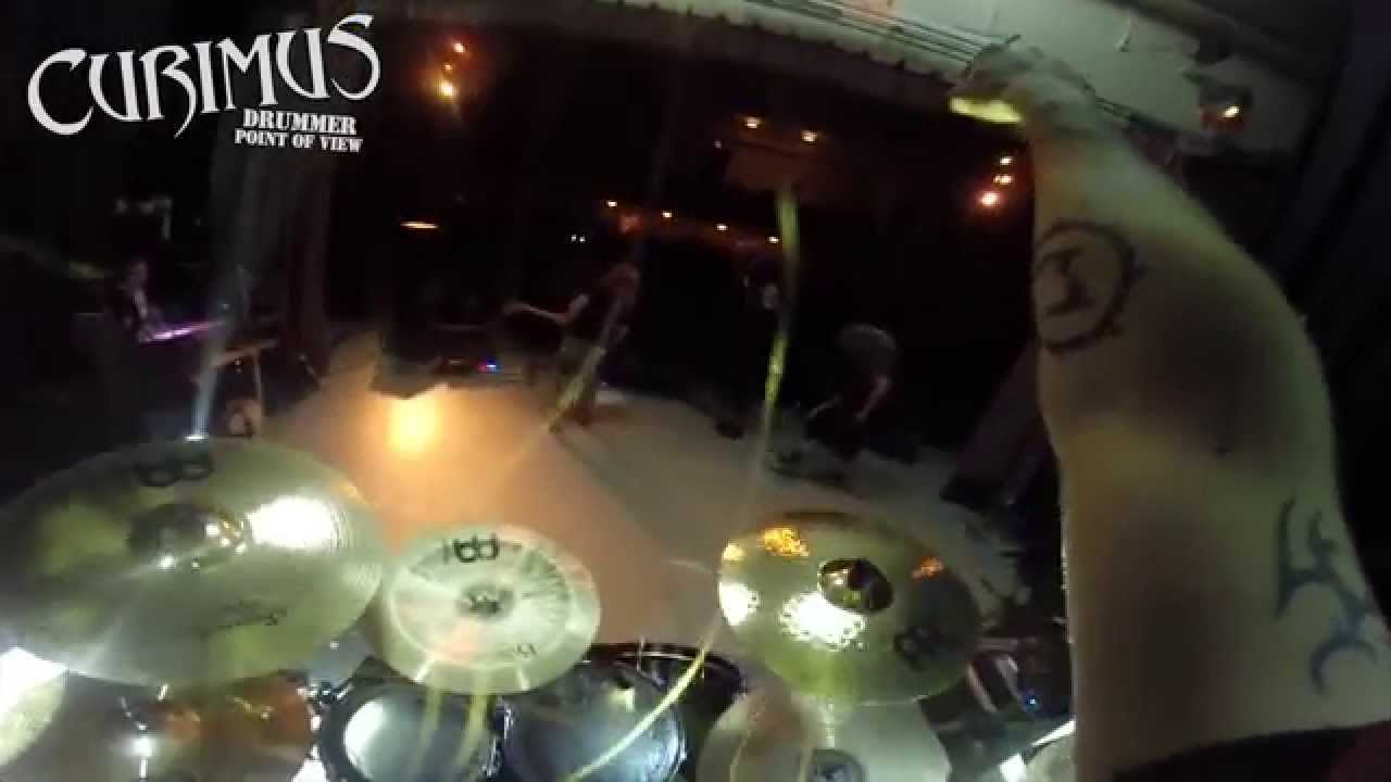 CURIMUS - Point of View Cam (drummer) - YouTube