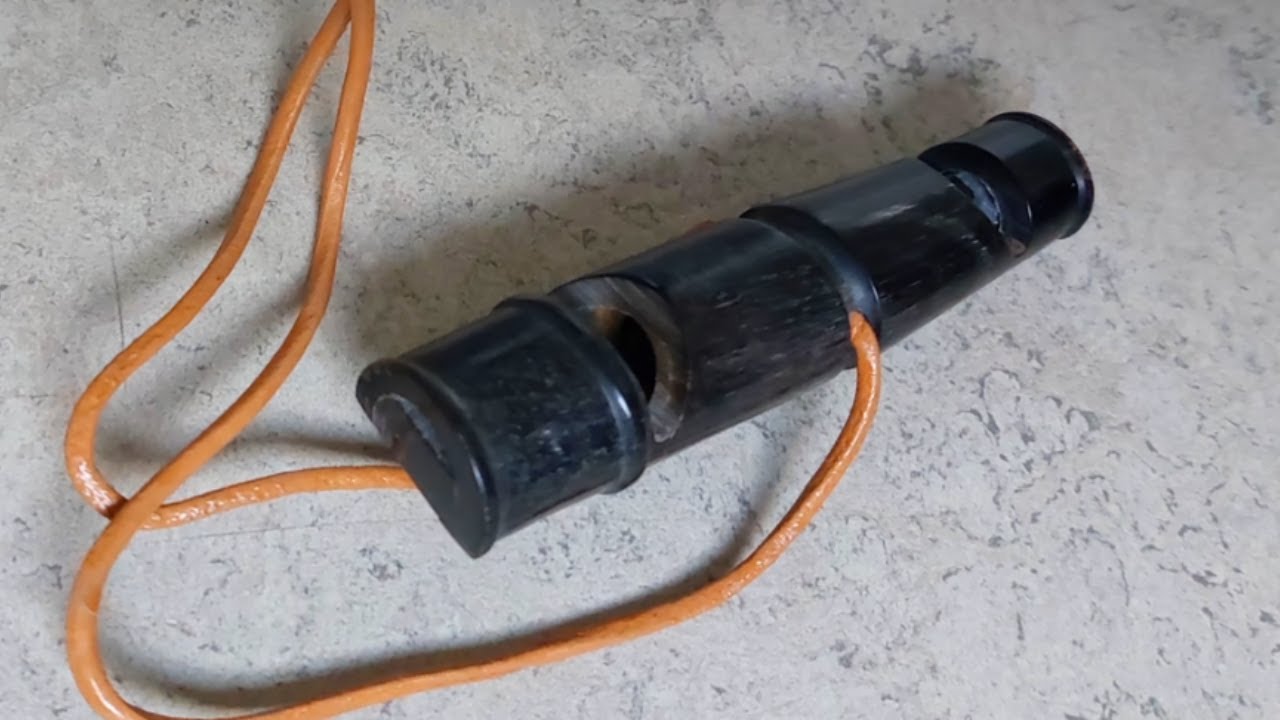 Dog Training Whistle For 10 Hours ~ Buffalo Horn Dog Whistle - YouTube