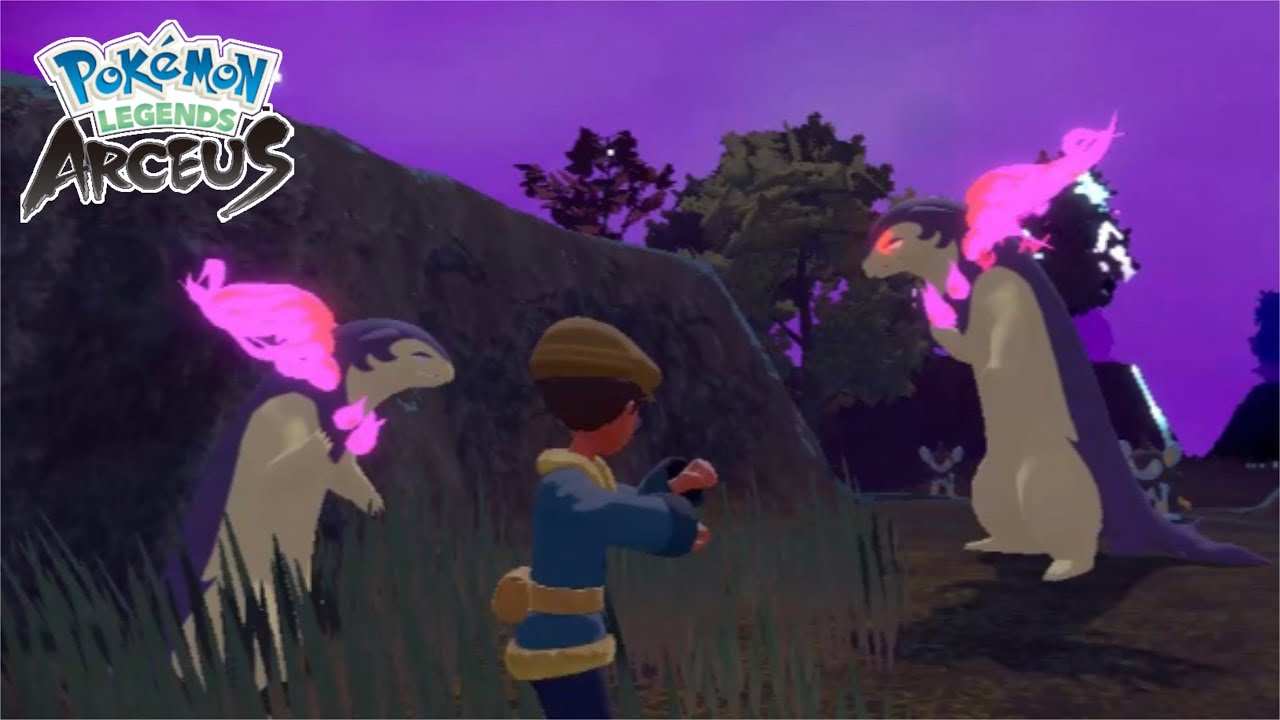 Alpha Hisuian Typhlosion Spawn - Pokémon Legends Arceus - YouTube
